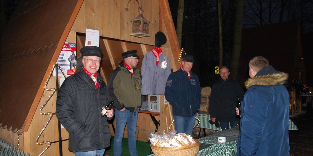 Weihnachtsmarkt in Heek - Kerstmarkt in Heek, Nordrhein-Westfalen
