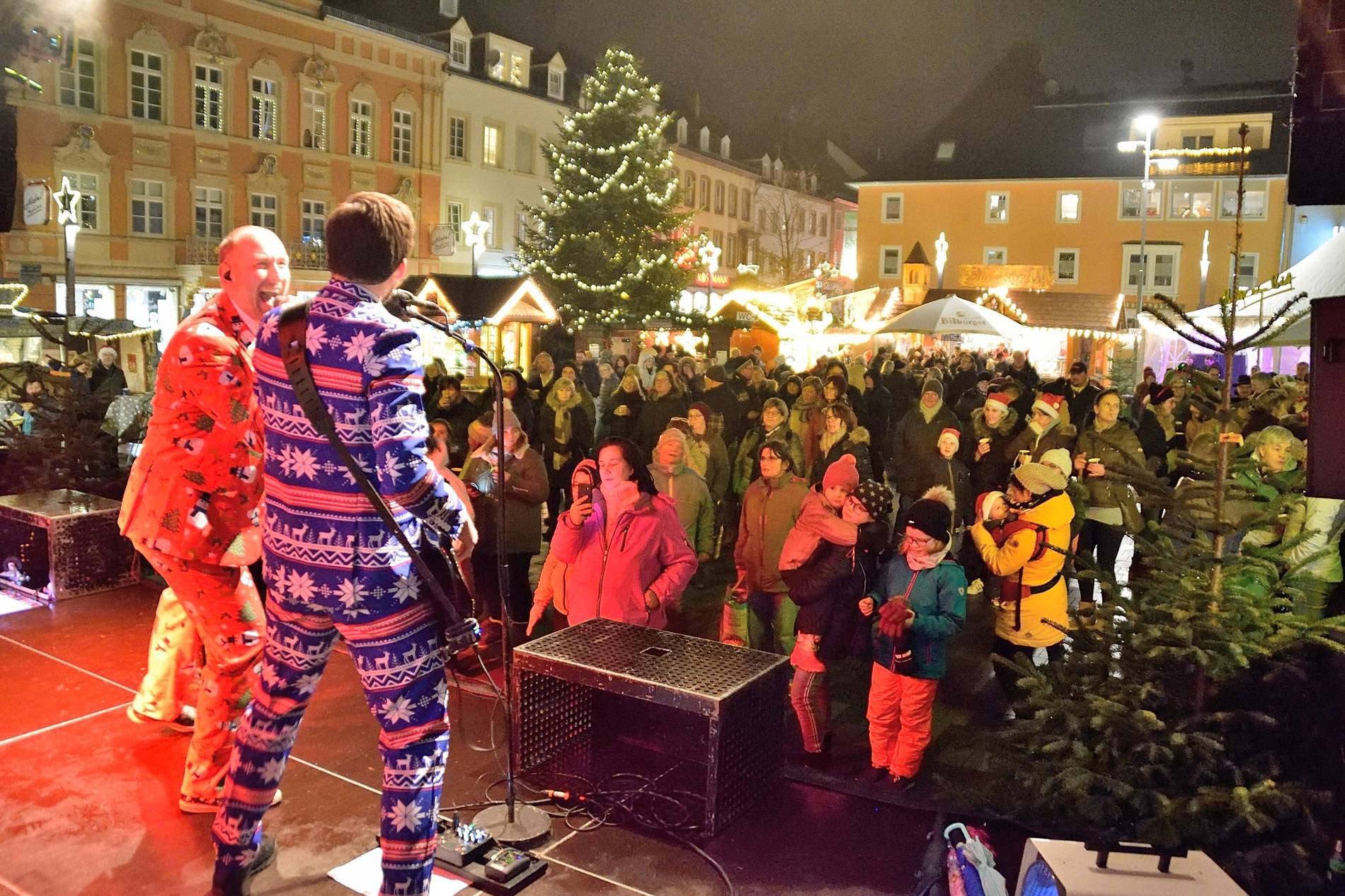Weihnachtsmarkt Bitburg - Kerstmarkt in Bitburg, Rheinland-Pfalz
